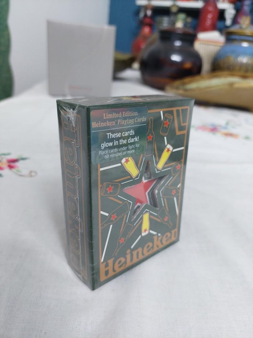 Heineken glow in the dark card deck, Hobbies & Toys, Collectibles ...