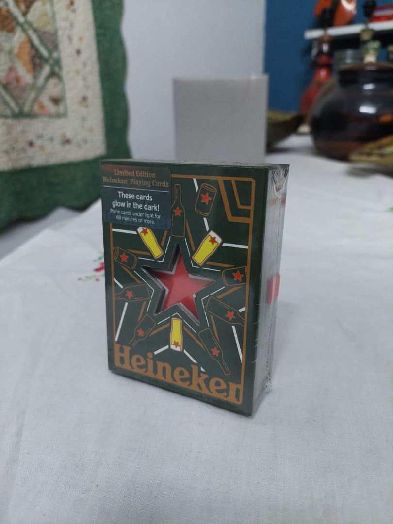 Heineken glow in the dark card deck, Hobbies & Toys, Collectibles ...