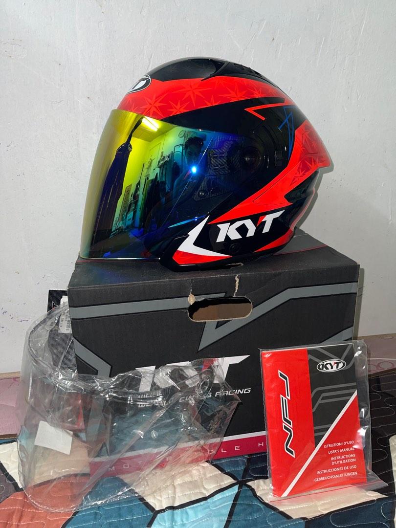 HELMET KYT NFJ AUGUSTO FERNANDEZ, Motorbikes on Carousell