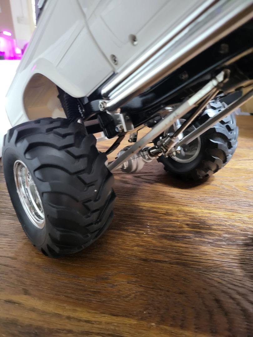 Rock Crawler RTR Toy 4WD Rally RC Car Metal 4x4 Pickup Truck HG P407 1/ ...