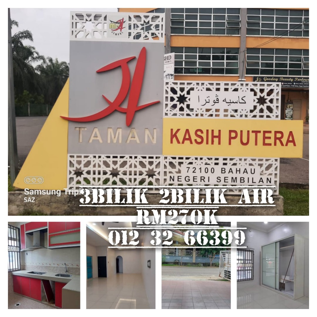 [HOT DEMAND] Single Storey Intermidiate Taman Kasih Putera, Bahau ...