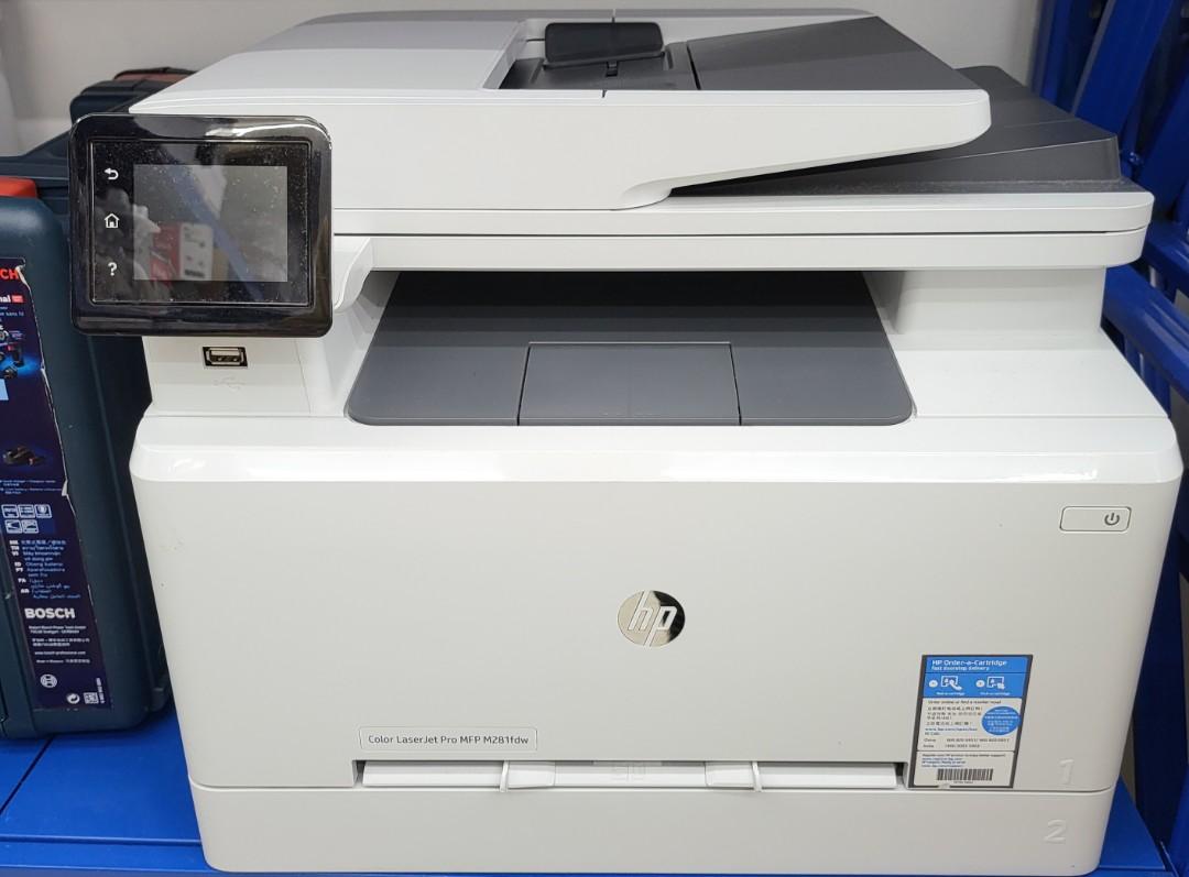 HP M281FDW Multi Laser Printer, Computers & Tech, Printers, Scanners ...