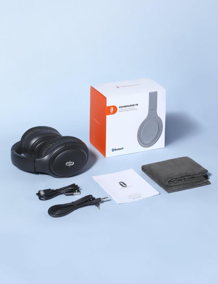 Hybrid ANC Active Noise Cancelling Headphone SoundSurge 90 BT 5.0 ...