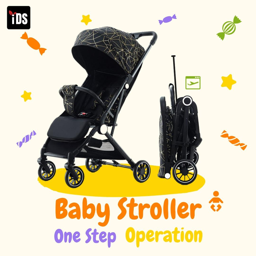 [iDS] Improve! Lightweight Baby Stroller, Reclining Travel Stroller for ...