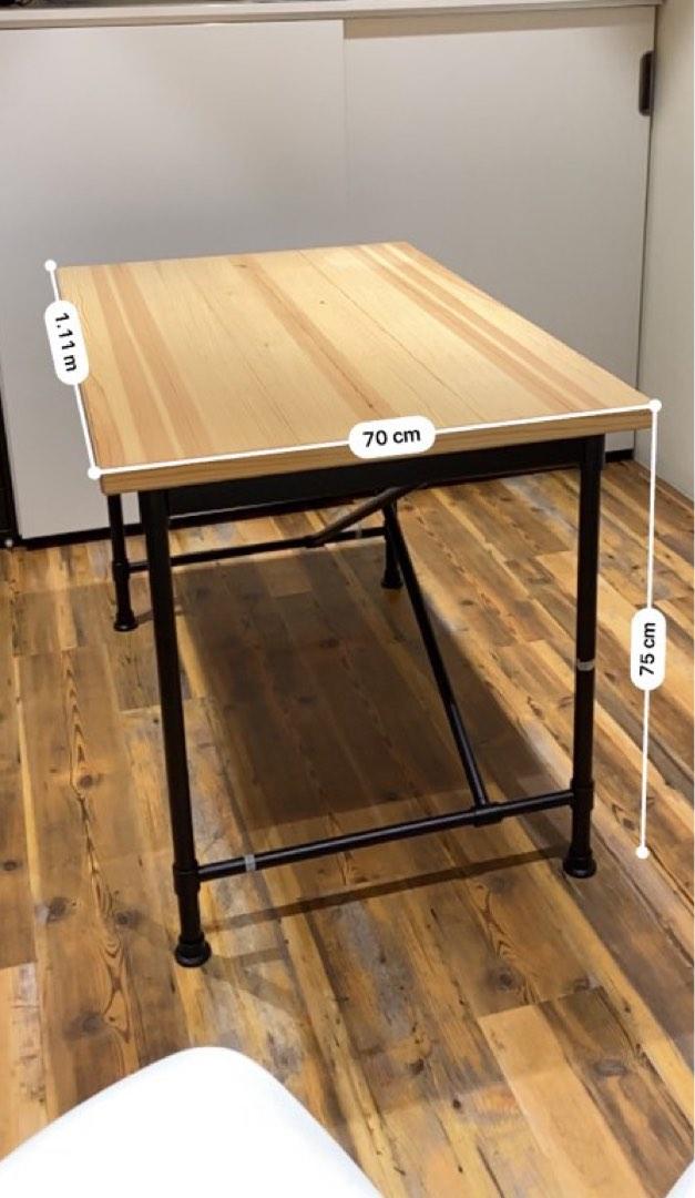 IKEA Table (Pine Wood), Furniture & Home Living, Furniture, Tables ...
