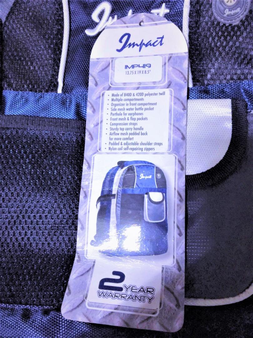 IMPACT AIRFLOW BACKPACK, Men's Fashion, Bags, Backpacks on Carousell