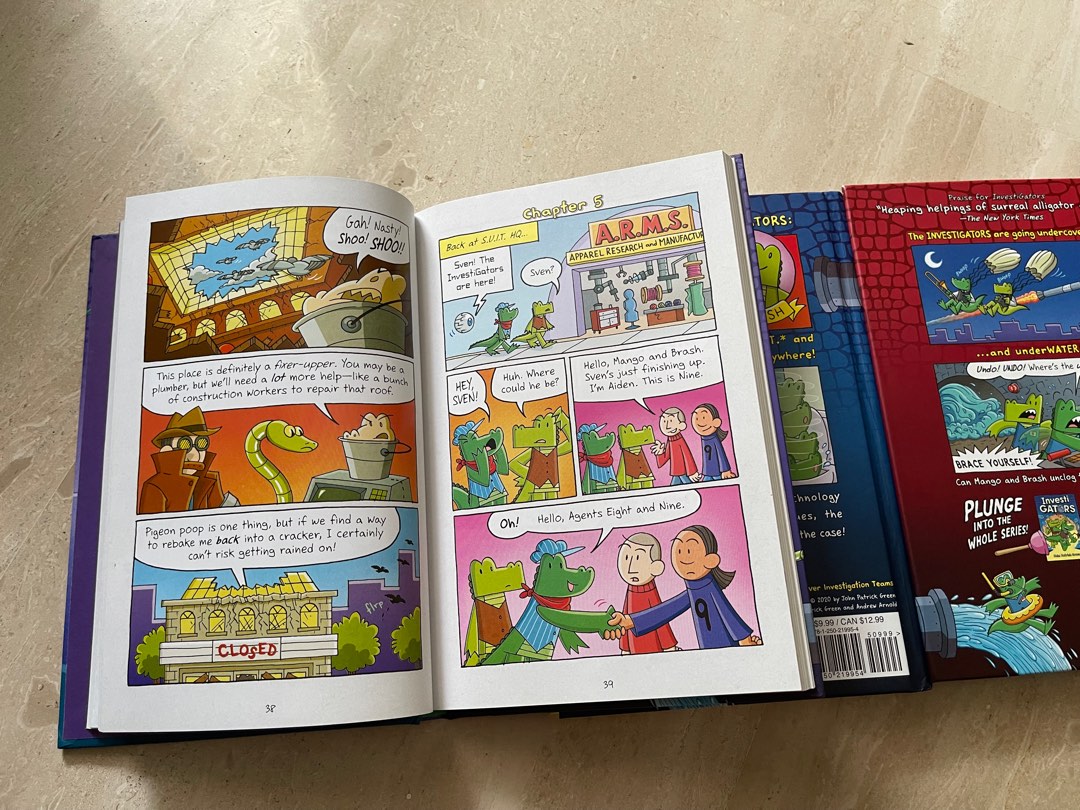 Investi Gators, Hobbies & Toys, Books & Magazines, Comics & Manga on ...