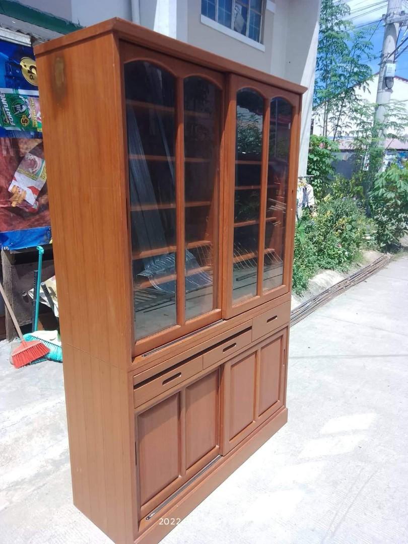 Japan surplus, Display cabinet/platera, Sliding door,, Furniture & Home ...
