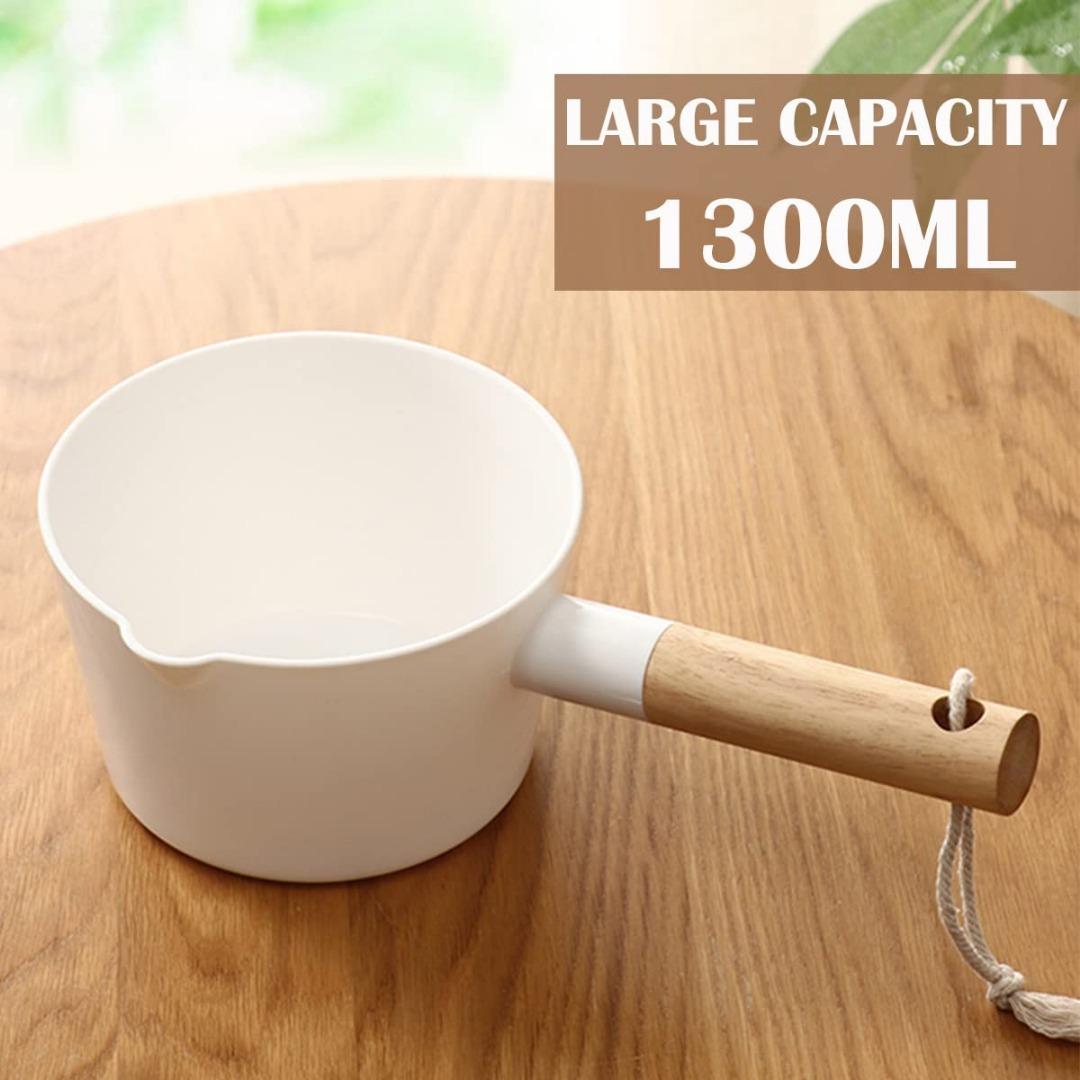 Japanese Water Dipper Wood Handle Bath Ladle Water Dipper for Kitchen ...