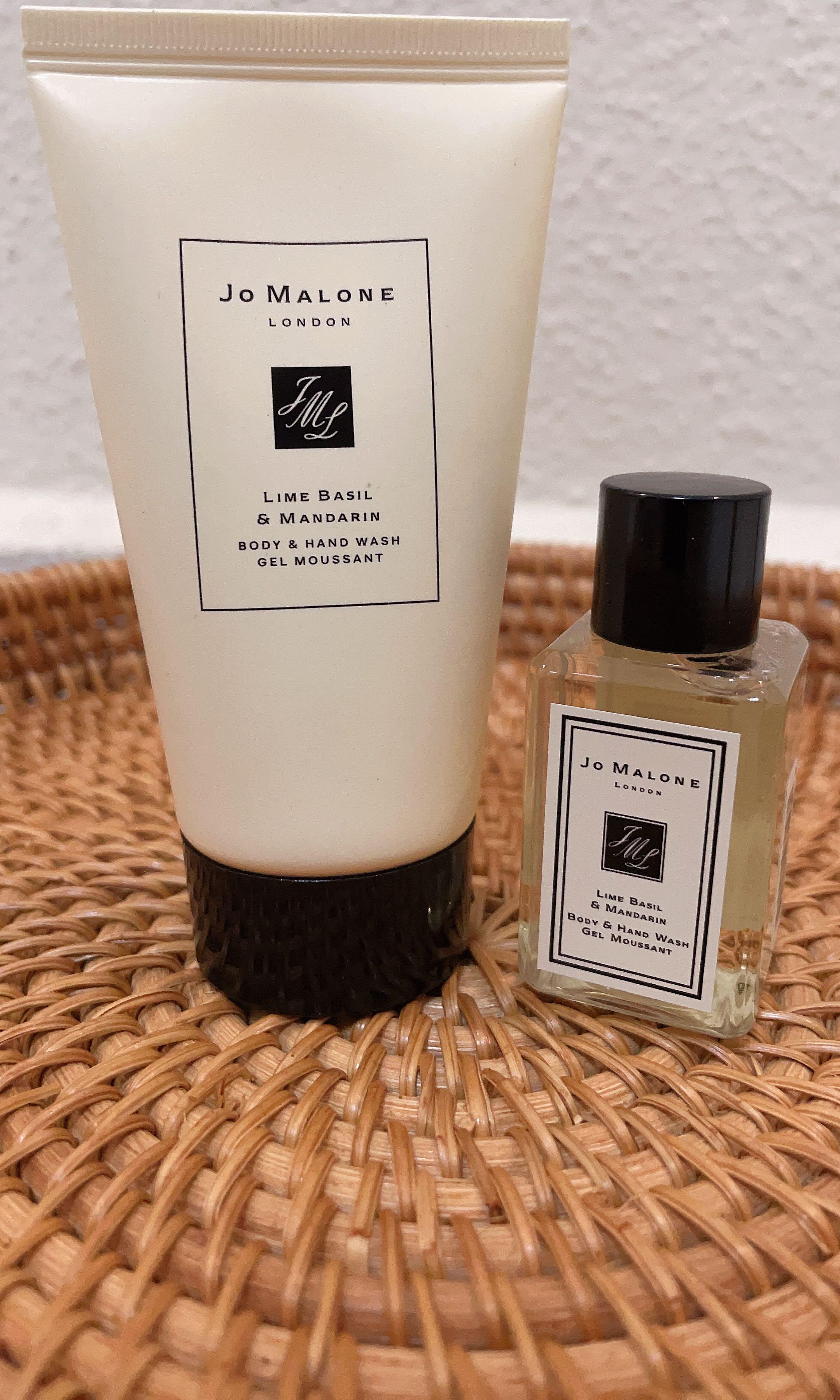 Jo Malone Lime Basil and Mandarin Body wash Gel 50ml free 15ml, Beauty & Personal Care, Bath ...