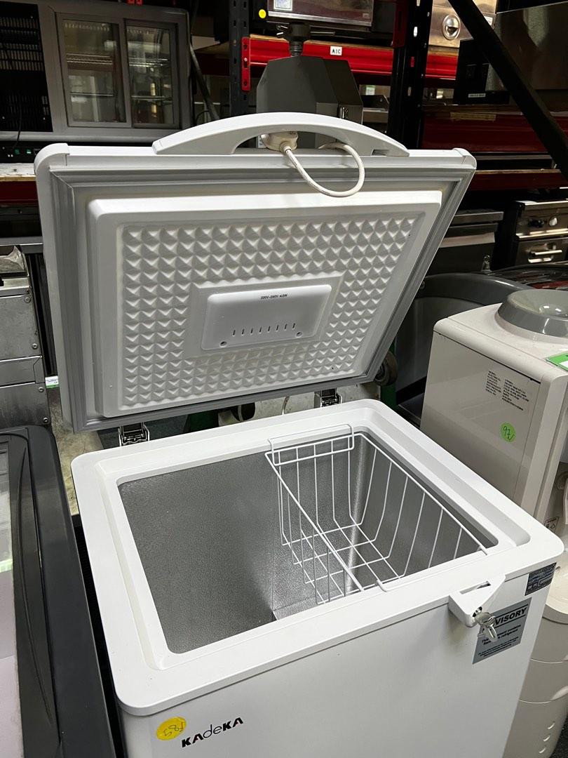 Kadeka chest freezer with key/ ice box / ice cream freezer/ meat ...