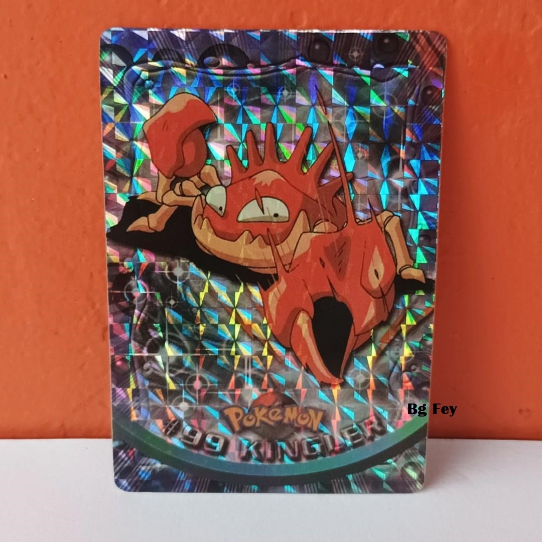 Kartu Pokemon TV Animation Edition Topps #99 Kingler, Toys ...
