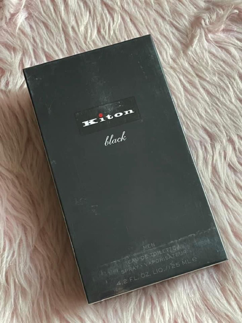 Kiton Black Men edt 125ml, Beauty & Personal Care, Fragrance ...