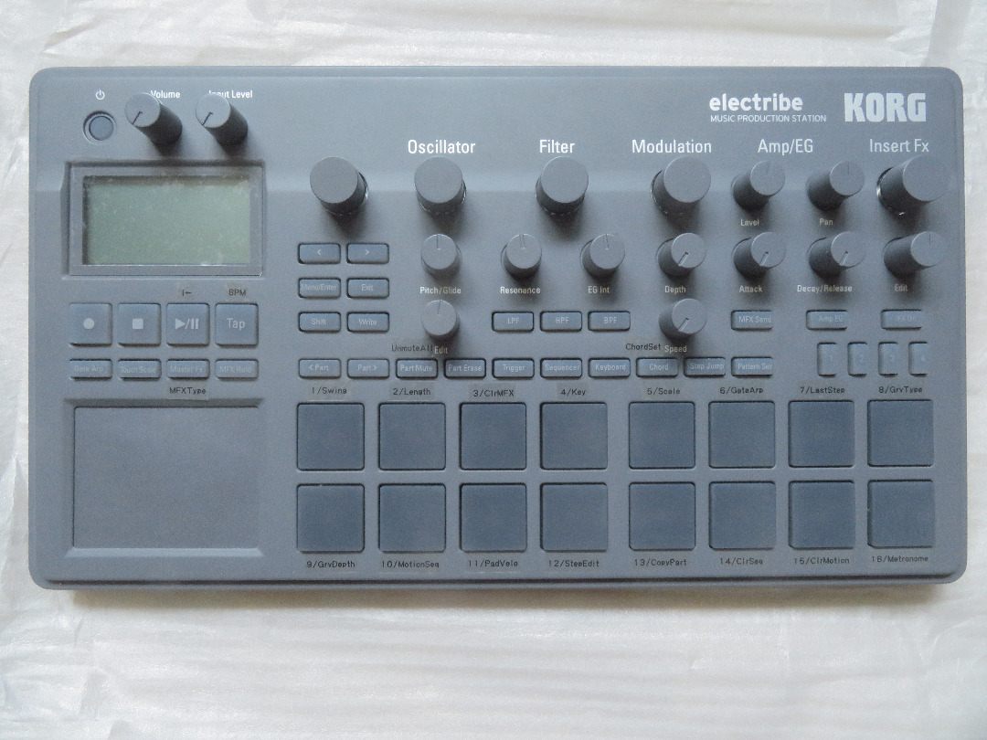Korg Electribe2 Synthesizer/Music Production Station, Hobbies & Toys ...