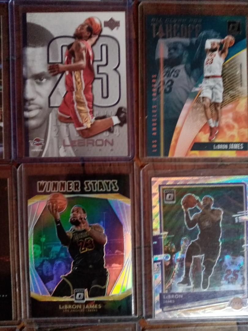 Lebron james kobe Bryant Michael jordan nba cards lot, Hobbies & Toys ...