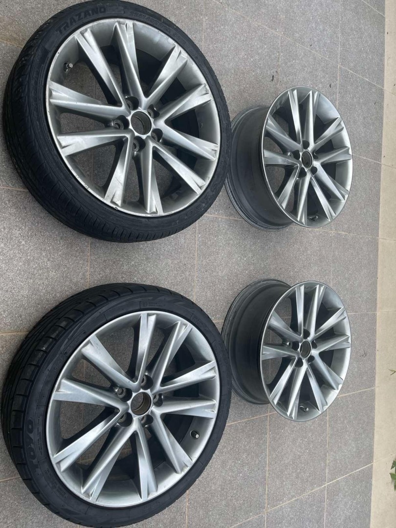 Lexus RX 350 19" Mags, Car Parts & Accessories, Mags and Tires on Carousell