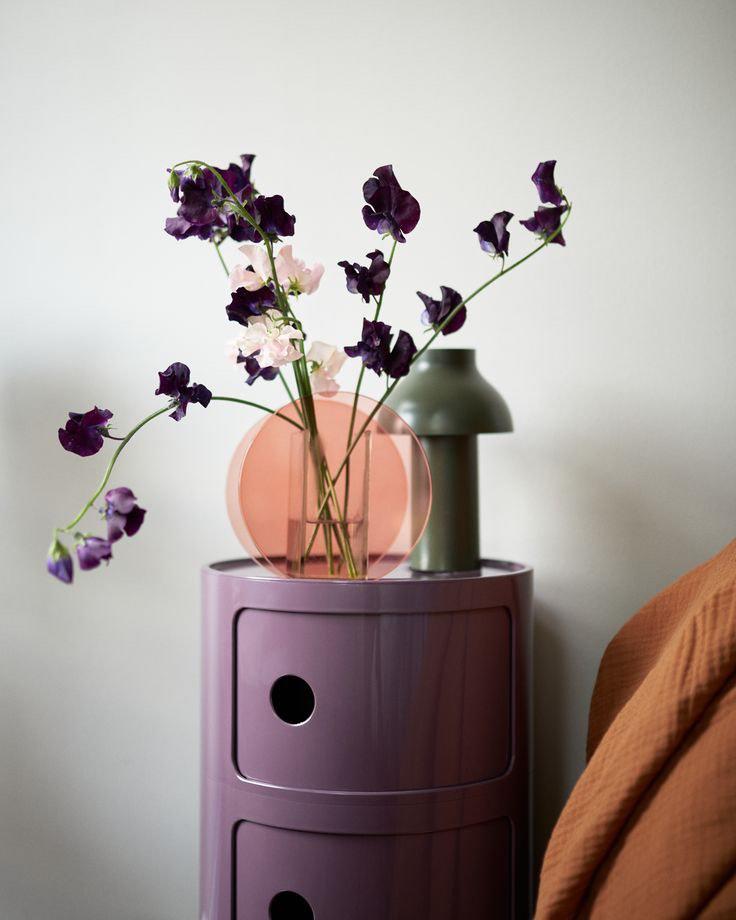 LIKE NEW Kartell Componibili in Purple, Furniture & Home Living ...