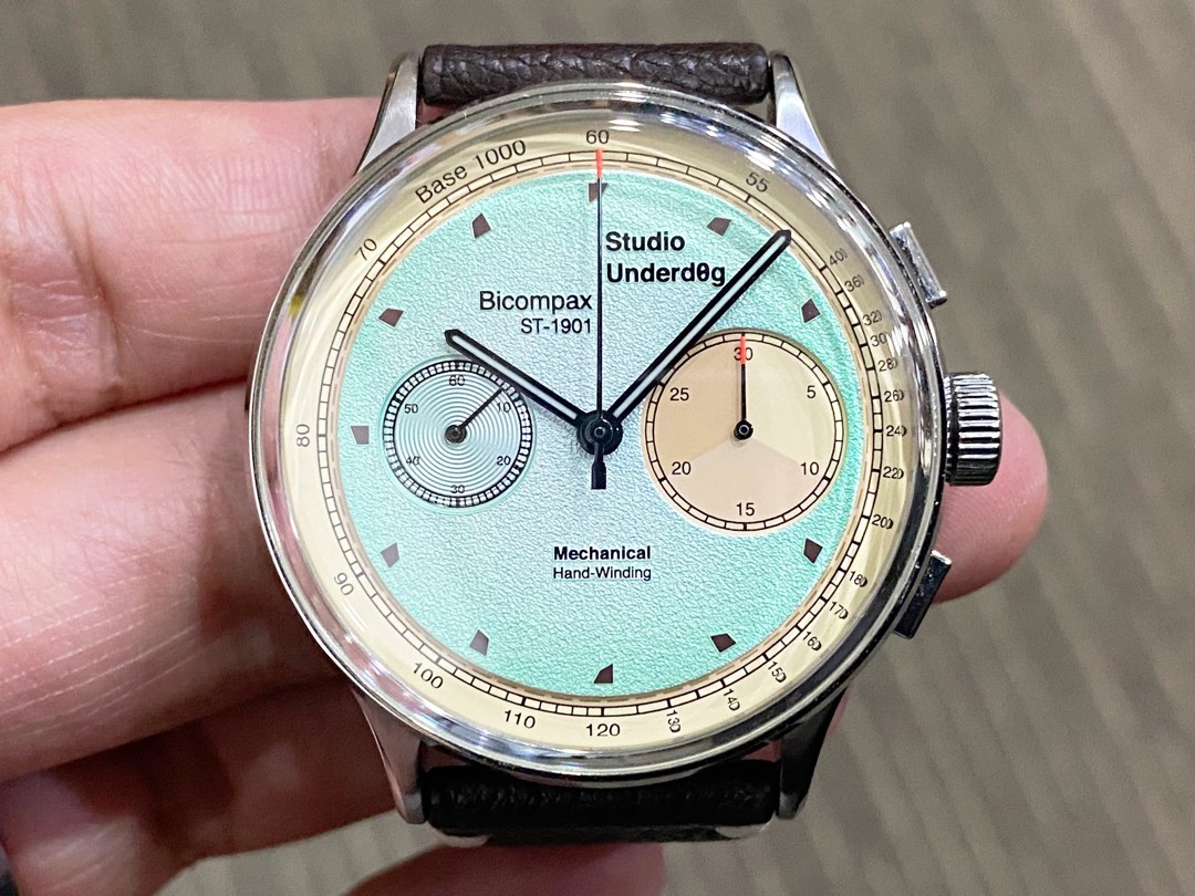 Like New Studio Underd0g Mint Choc Chip, Luxury, Watches on Carousell