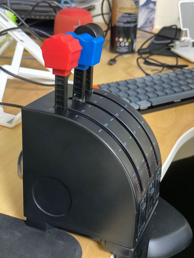 Logitech Flight Quadrant Throttle, Video Gaming, Gaming Accessories ...