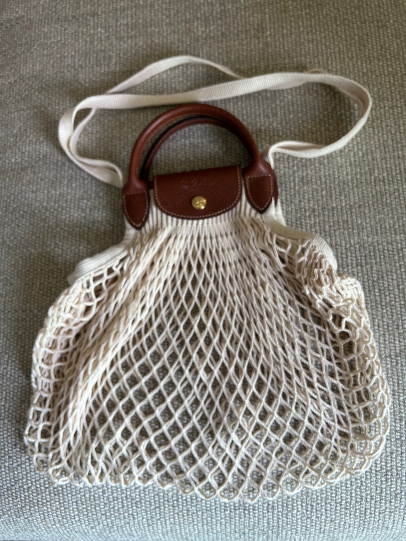 Longchamp LE PLIAGE FILET bag, Luxury, Bags & Wallets on Carousell