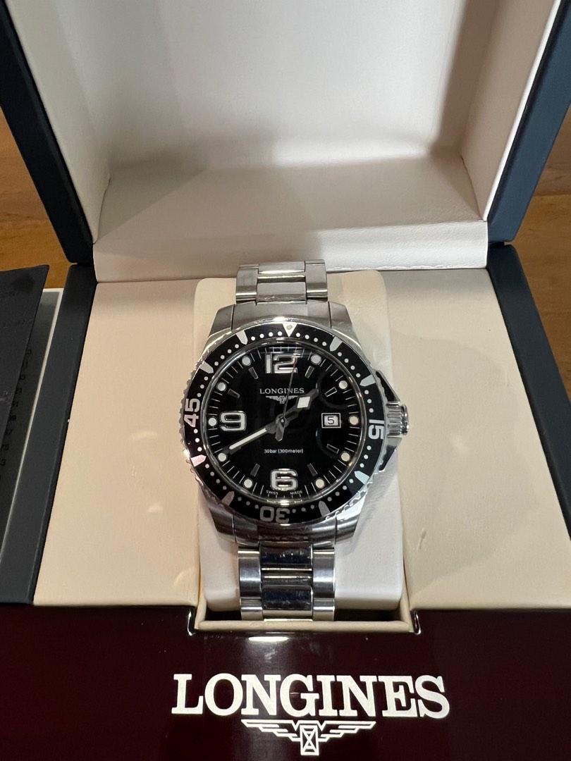 Longines Hydroconquest Quartz 41mm, Luxury, Watches on Carousell
