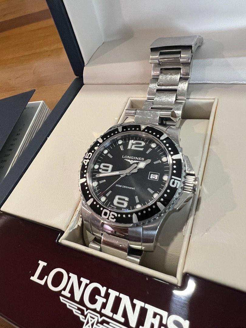 Longines Hydroconquest Quartz 41mm, Luxury, Watches on Carousell