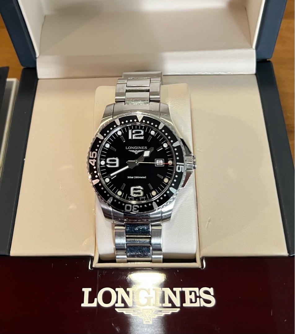 Longines Hydroconquest Quartz 41mm, Luxury, Watches on Carousell