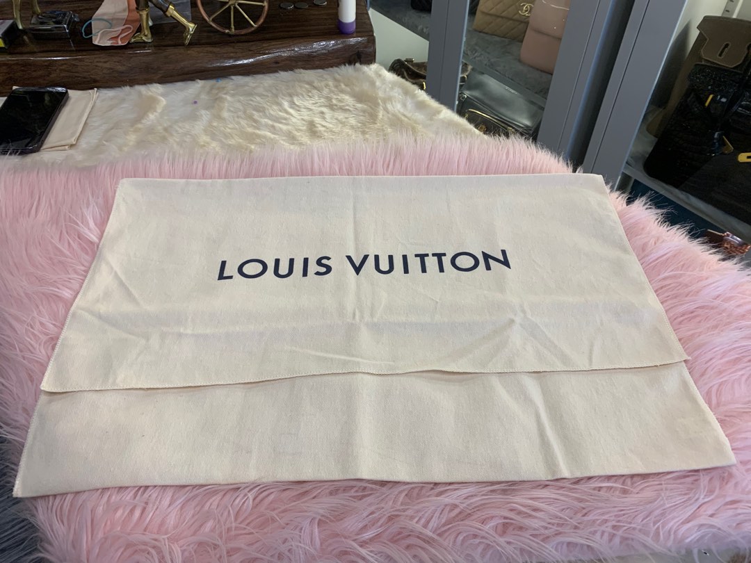 Louis Vuitton dust bag, Luxury, Bags & Wallets on Carousell