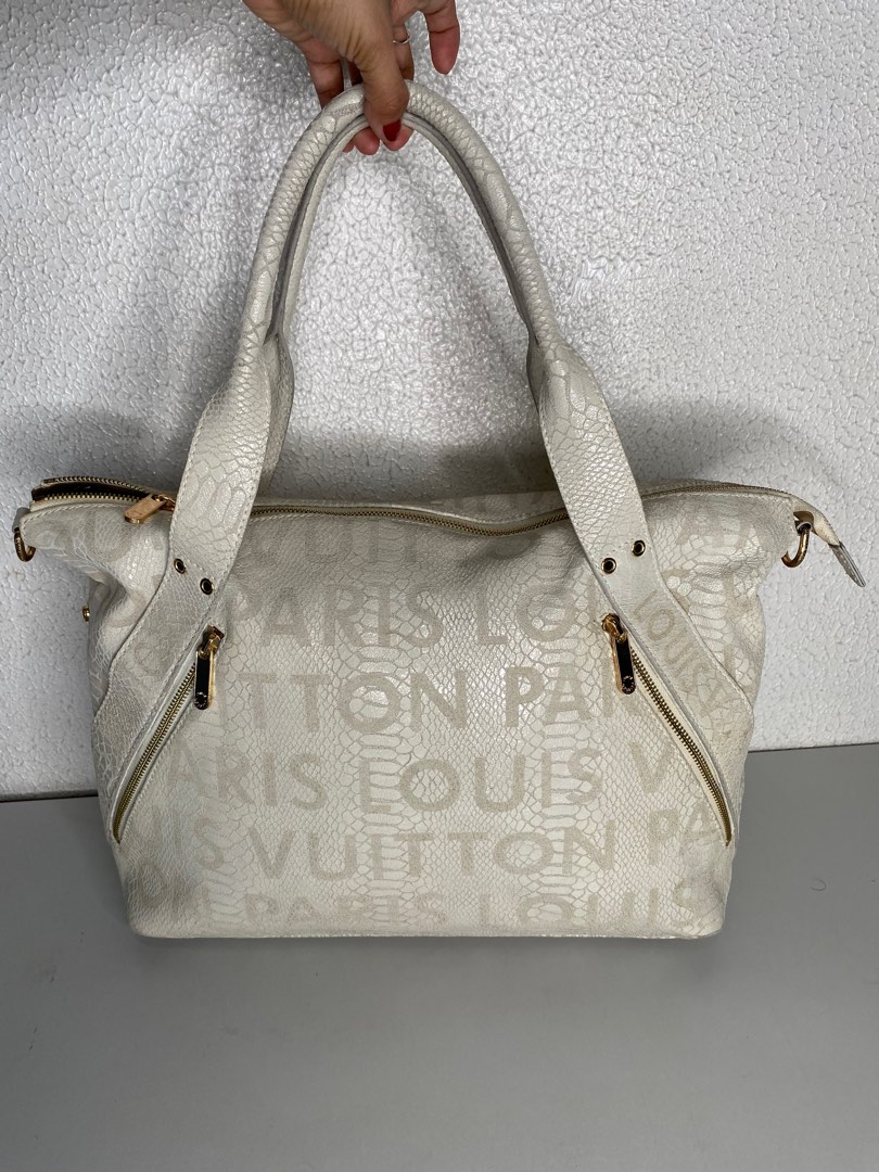 Lv snake skin totebag, Luxury, Bags & Wallets on Carousell