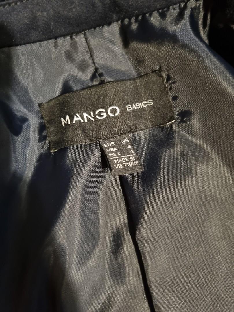 Mango Navy Suit Set, Women's Fashion, Dresses & Sets, Sets or ...