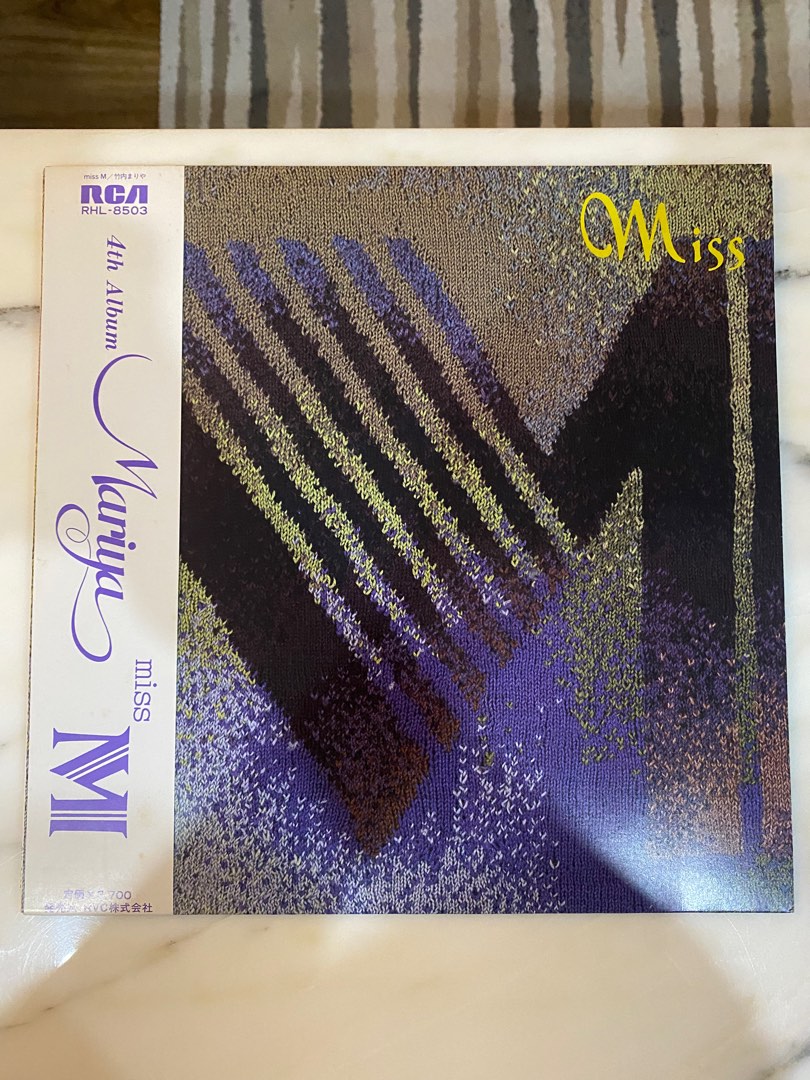 Mariya Takeuchi Miss M Album, Hobbies & Toys, Music & Media, Vinyls on Carousell