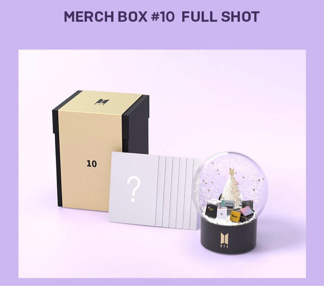 Merch box 10 Tingi, Hobbies & Toys, Memorabilia & Collectibles, K-Wave ...
