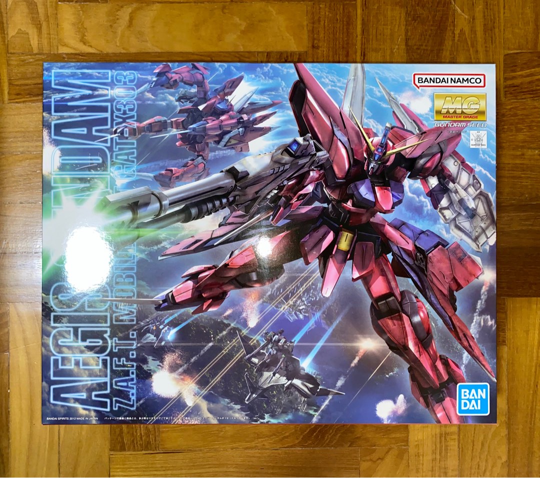 MG Aegis Mobile Suit Gundam Seed ZAFT Gunpla, Hobbies & Toys, Toys ...