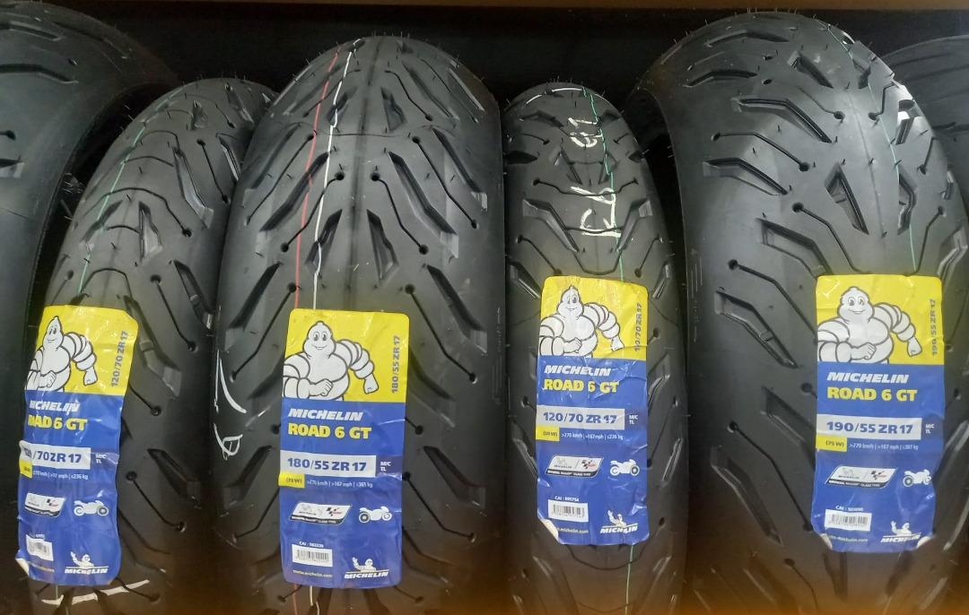 Michelin Pilot Road 6 & GT Series Starting From $475.00 Onwards ...