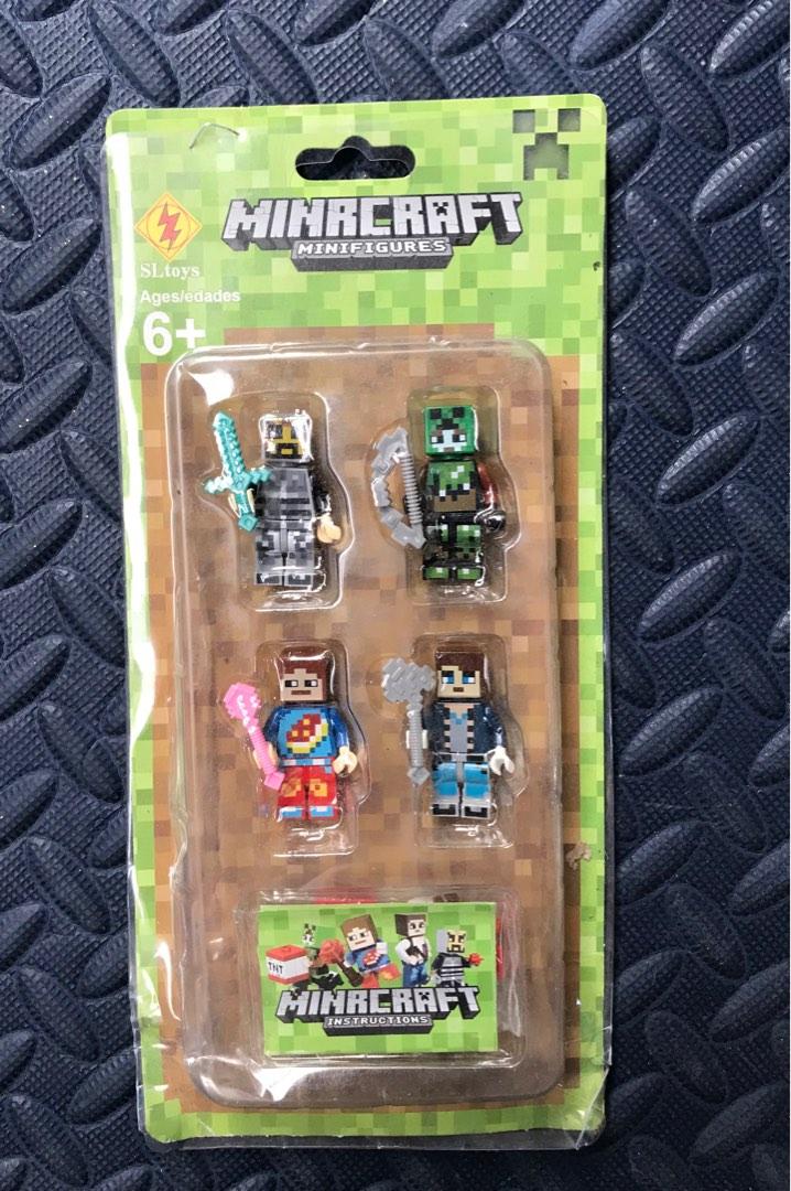 Minecraft Mini Figures, Hobbies & Toys, Toys & Games on Carousell
