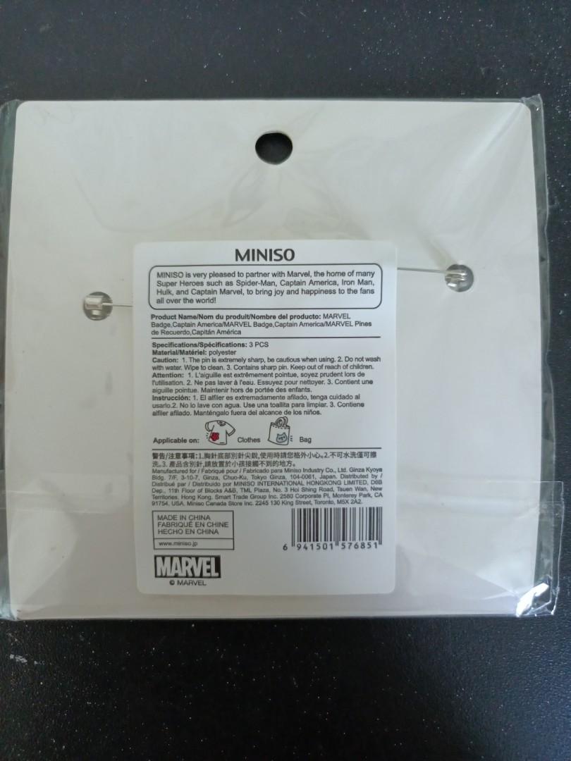 Miniso marvel fridge magnets and badges, Hobbies & Toys, Memorabilia ...