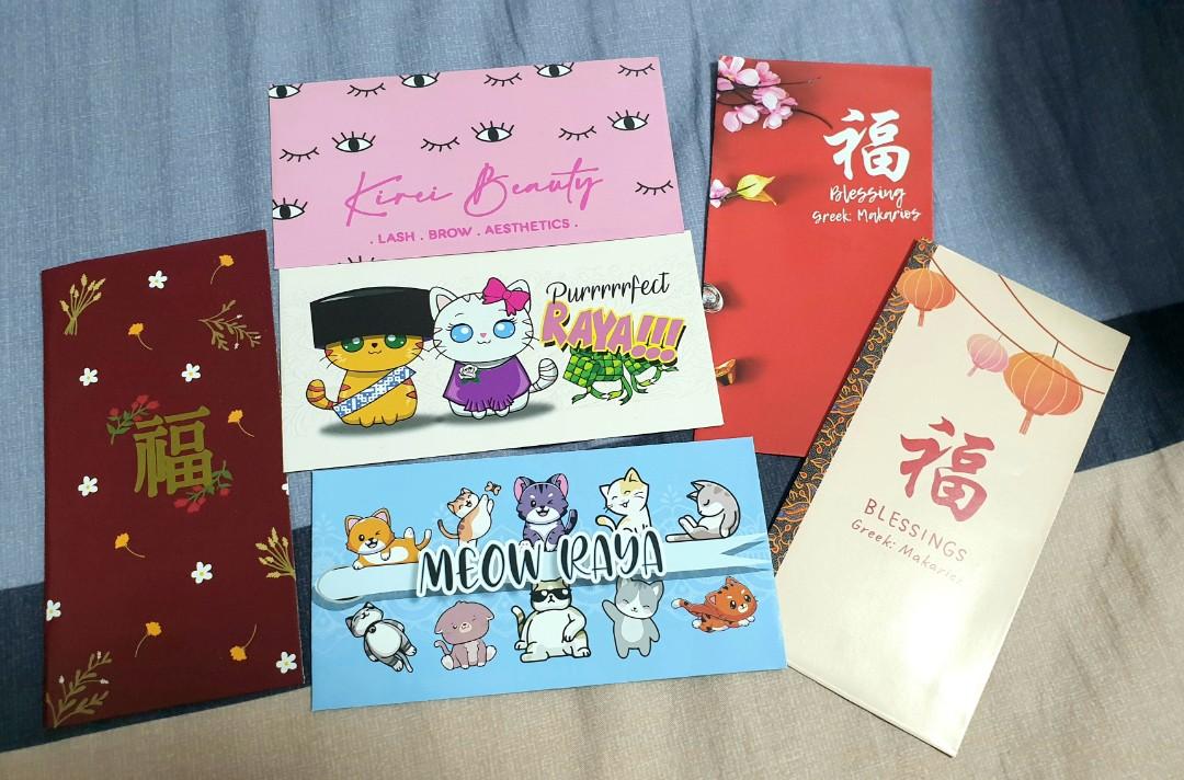 Customize / Customise Money Packet Printing / Red Packet Printing / Ang ...