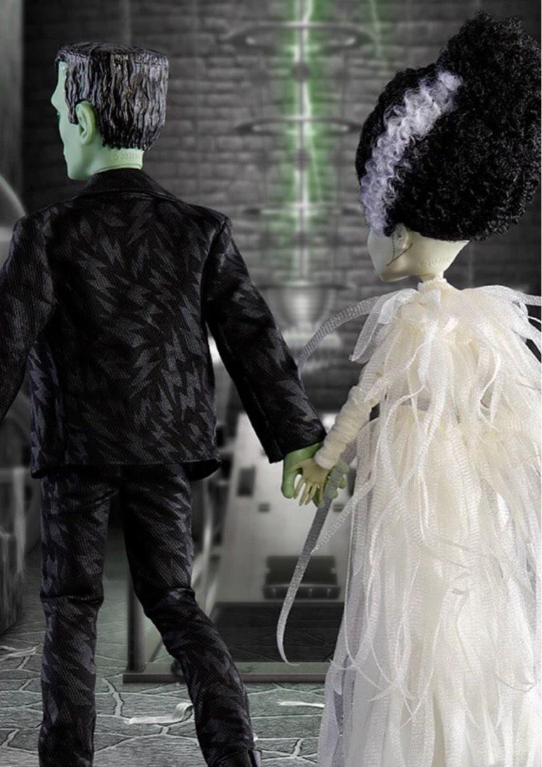 Monster High Frankenstein and Bride of Frankenstein Skullector Doll Set ...