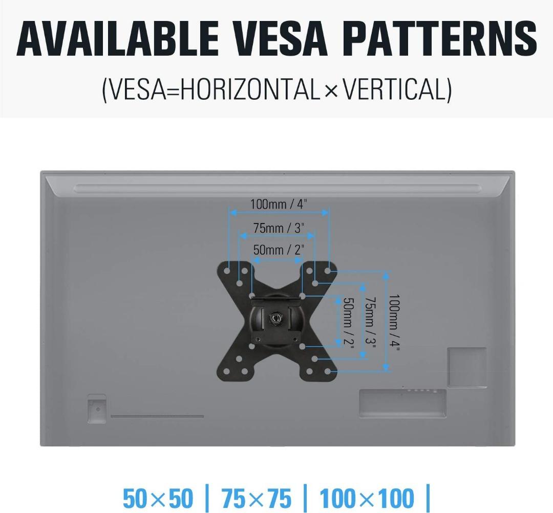 Mounting Dream Full Motion Monitor Wall Mount TV Bracket for 10-26 Inch ...