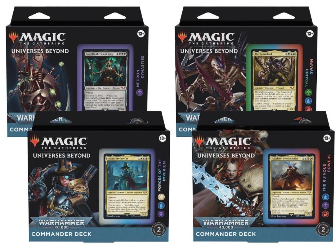 MTG Warhammer 40K Commander Deck (EN) 魔法風雲會 萬智牌 戰鎚 Magic The Gathering ...