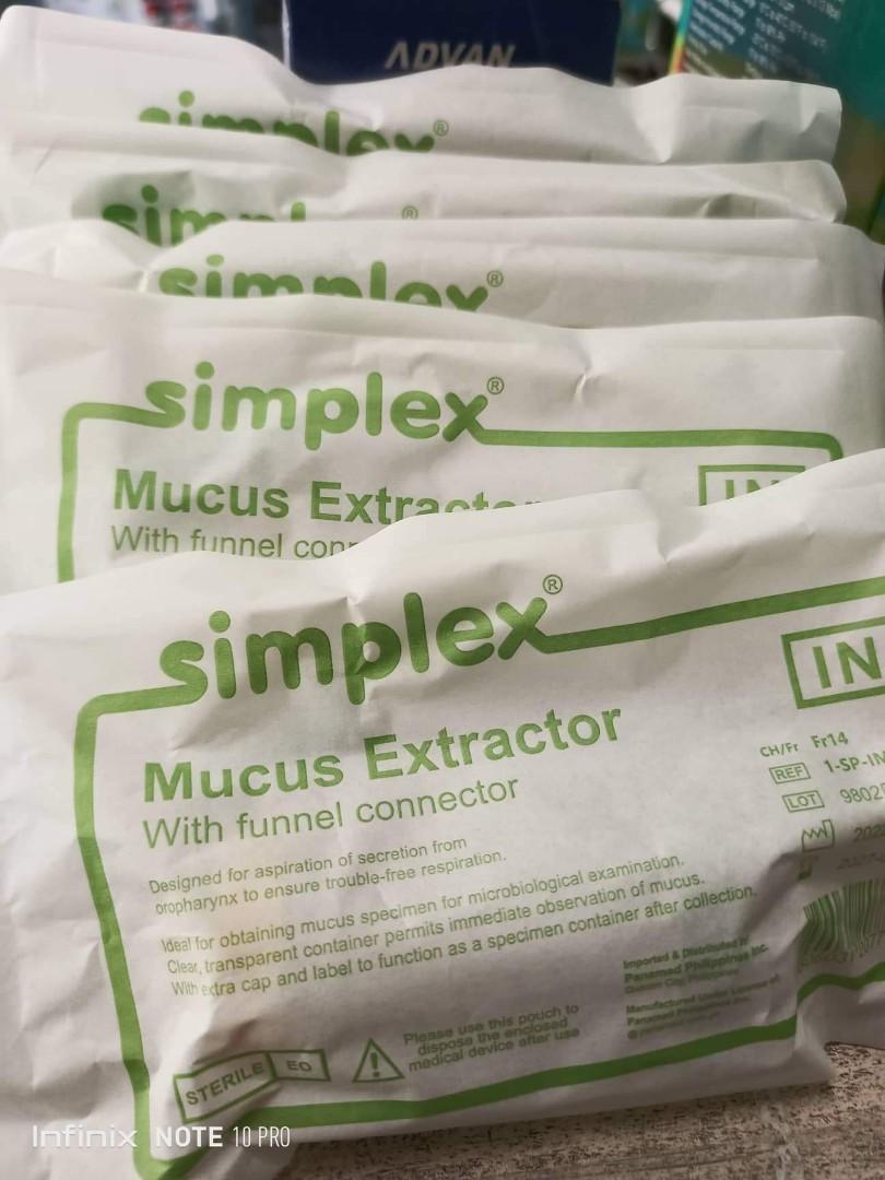 Mucus extractor simplex, Health & Nutrition, Assistive & Rehabilatory ...