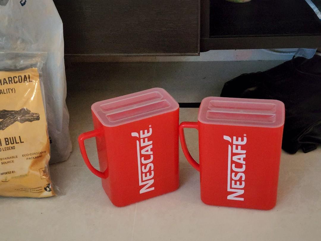 Nescafe Containers - keep to keep satchets, Furniture & Home Living ...