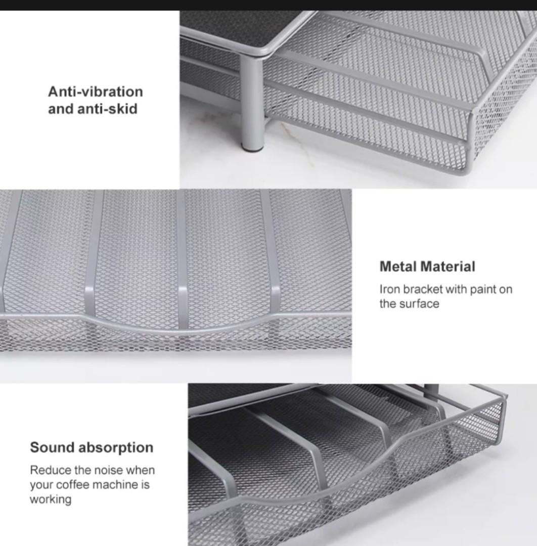 Nespresso Shelf with Storage, Furniture & Home Living, Kitchenware ...