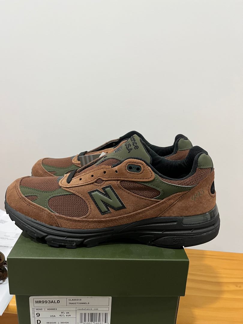 New Balance 993 Aime Leon Dore ALD Brown, Men's Fashion, Footwear ...