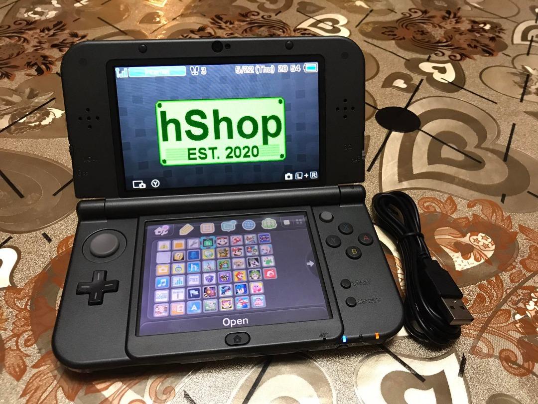 New Nintendo 3ds XL Hyrule Edition + 32gb Memory card with Full of ...