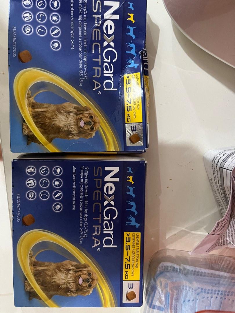 Nexguard Spectra (3.5-7.5kg), Pet Supplies, Health & Grooming on Carousell