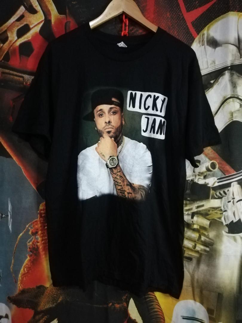 NICKY JAM TOUR SHIRT, Men's Fashion, Tops & Sets, Tshirts & Polo Shirts ...