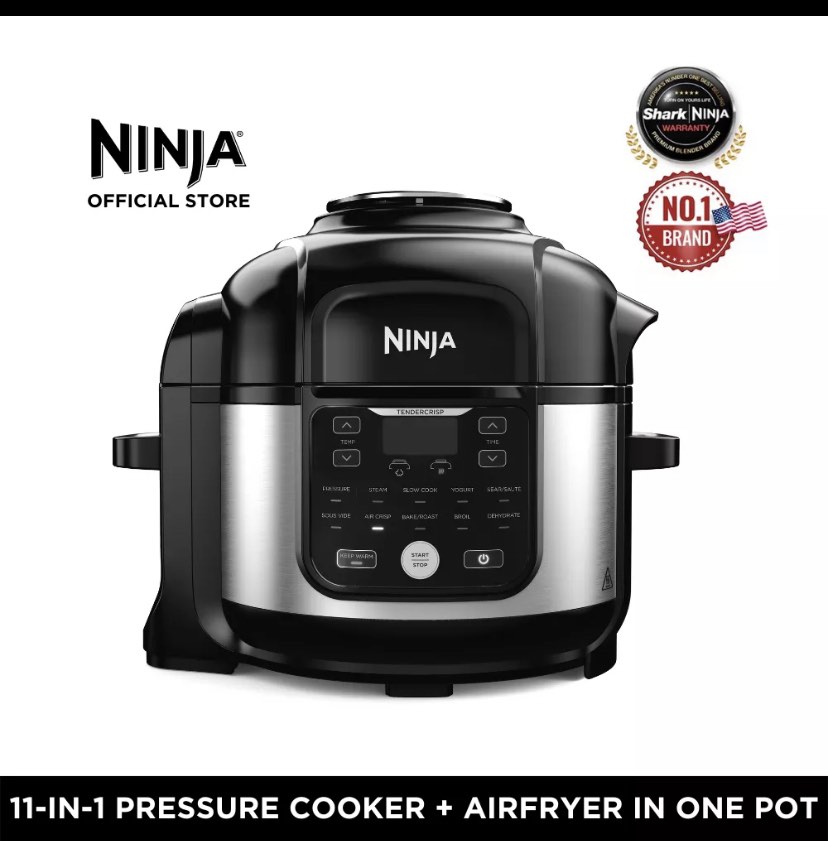 Ninja Foodi 11-in-1 6L Multi Cooker OP350, TV & Home Appliances ...
