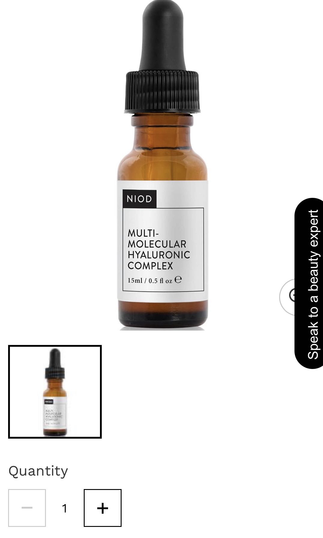 NIOD Hyaluronic Serum, Beauty & Personal Care, Face, Face Care on Carousell