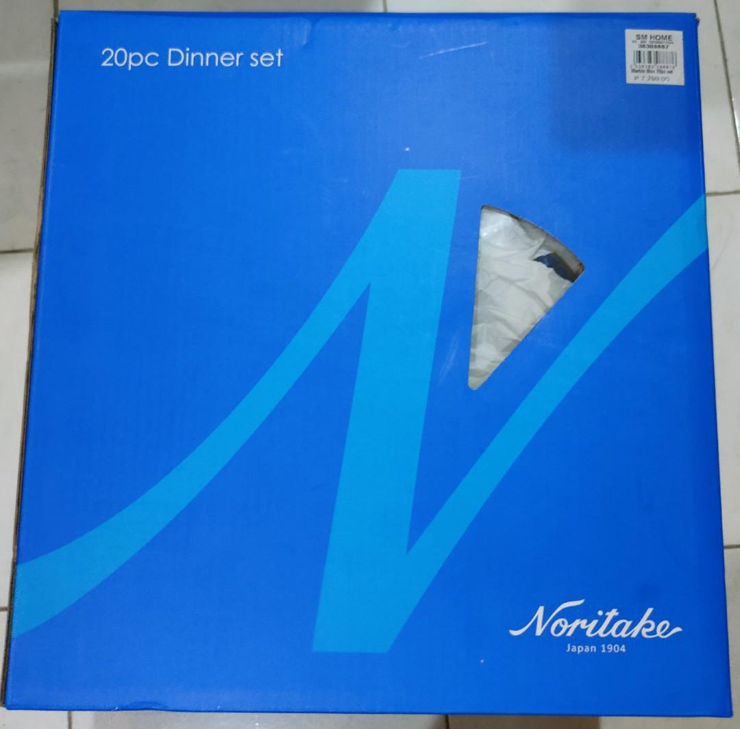 Noritake 20pc Dinner set, Food & Drinks, Packaged & Instant Food on Carousell